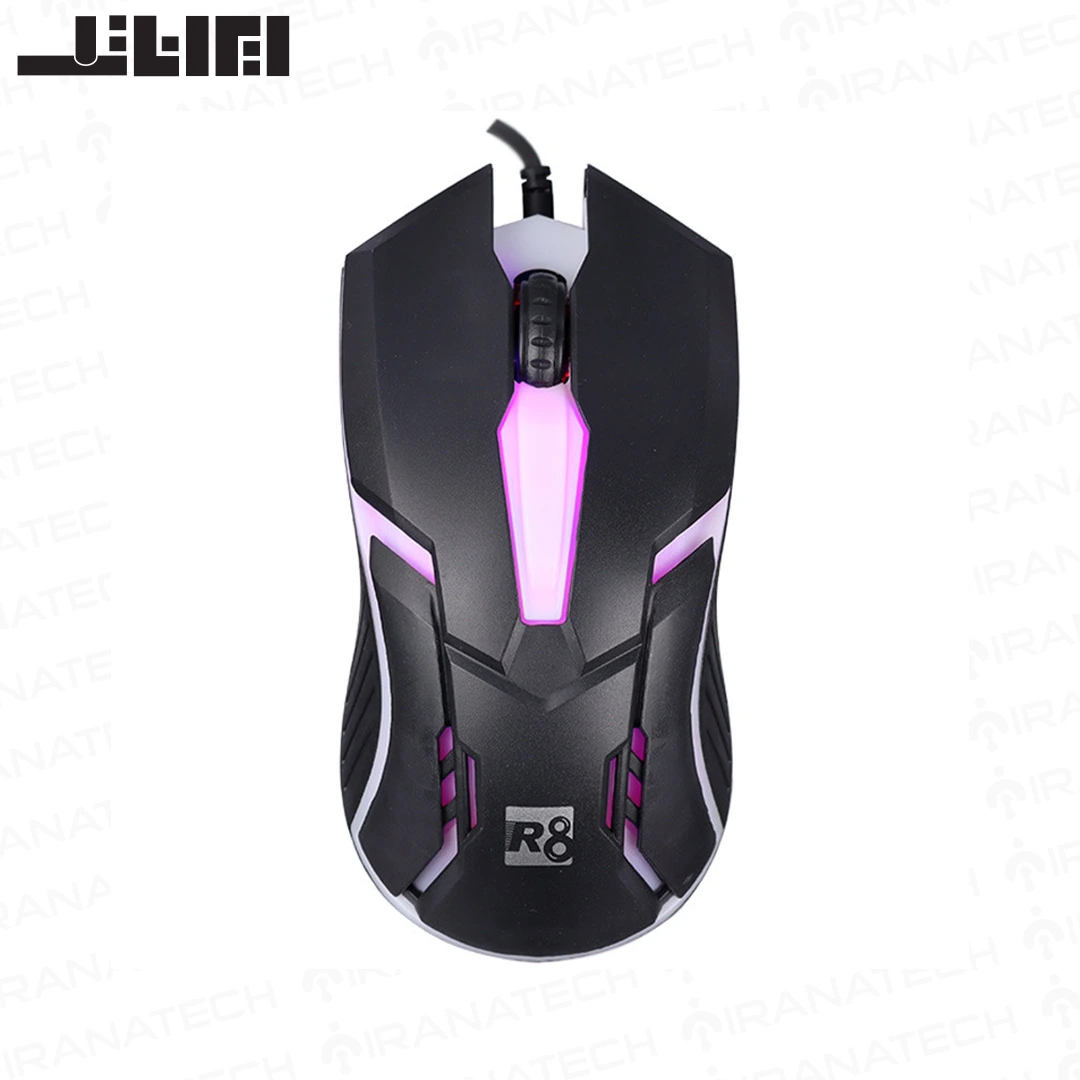 خرید موس گیمینگ سیمی R8 مدل 1603B