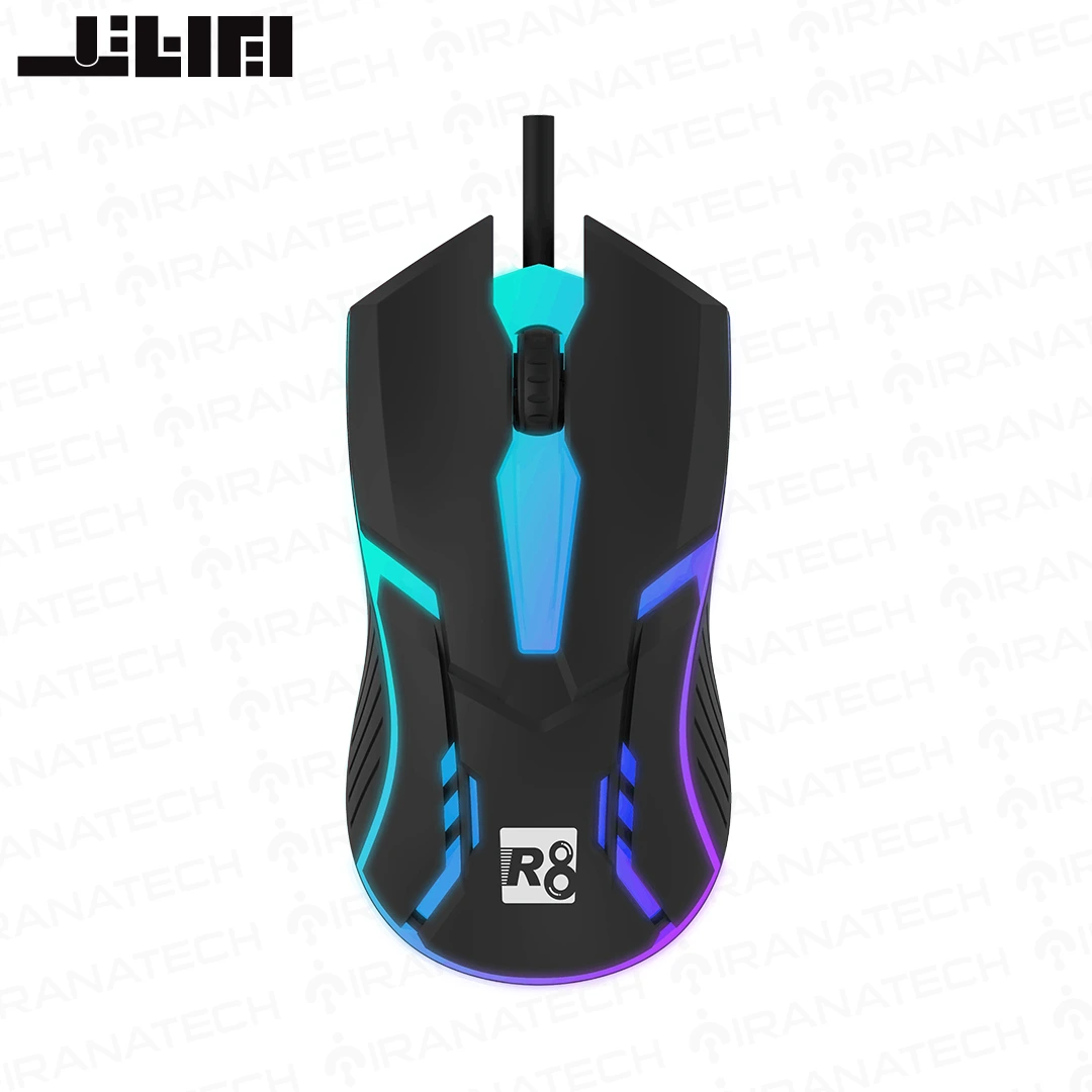 خرید موس گیمینگ سیمی R8 مدل 1603B