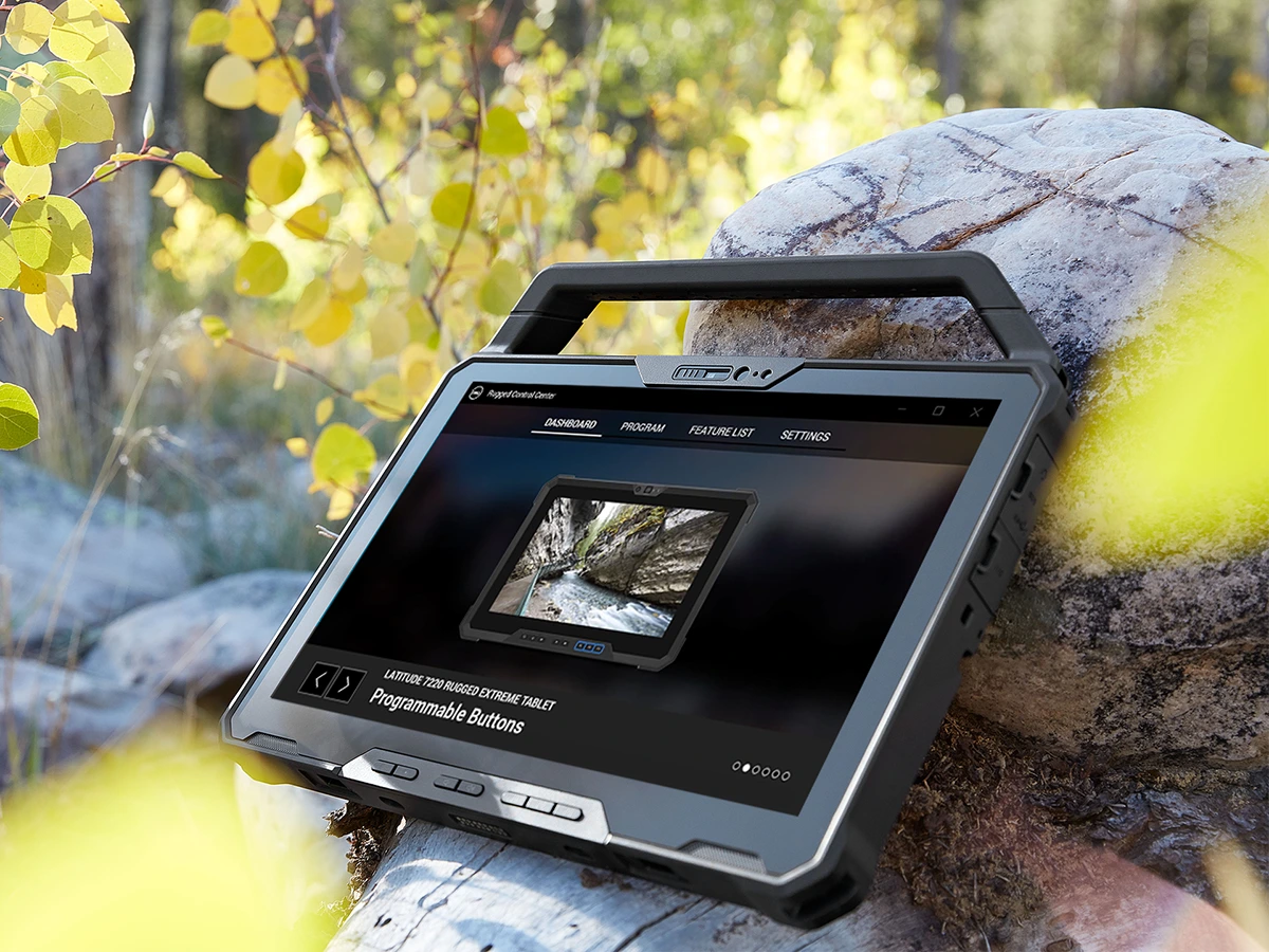 تبلت صنعتی نظامی DELL مدل 7220 زیر قیمت Core i5